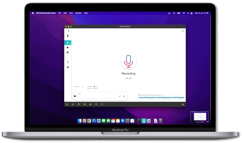 DAN - Effortless clinical record keeping