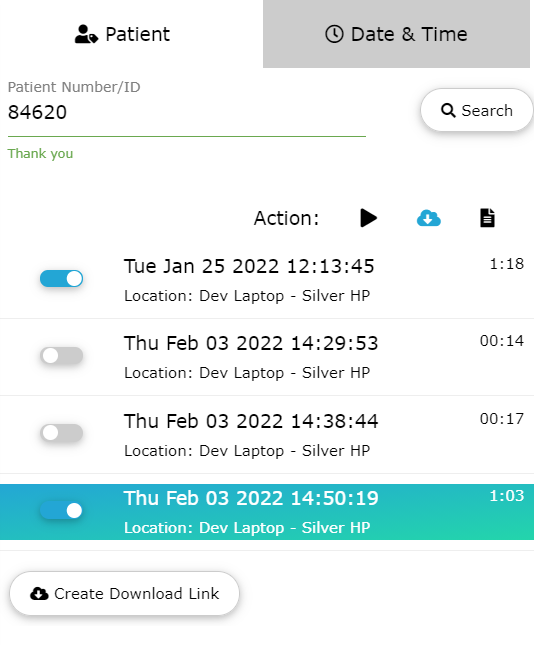 DAN | Guide | playback