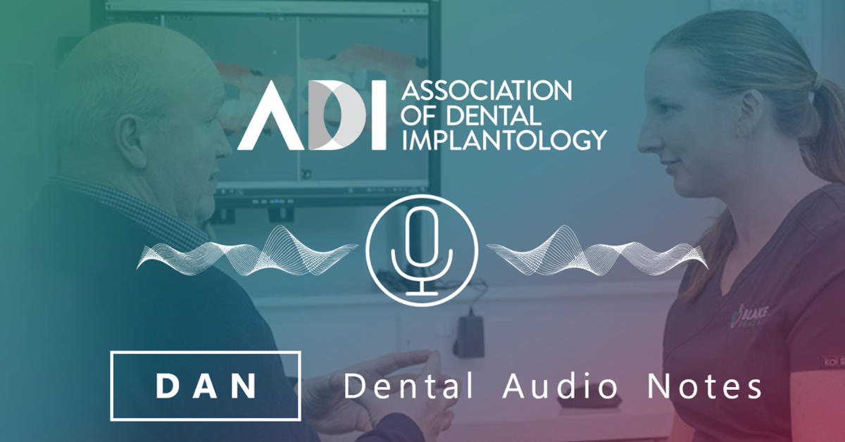 DAN & ADI - Effortless clinical record keeping